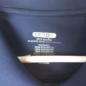 Izod | Shirts | Izod Mens Golf Polo Shirt Size Xl Blue | Poshmark